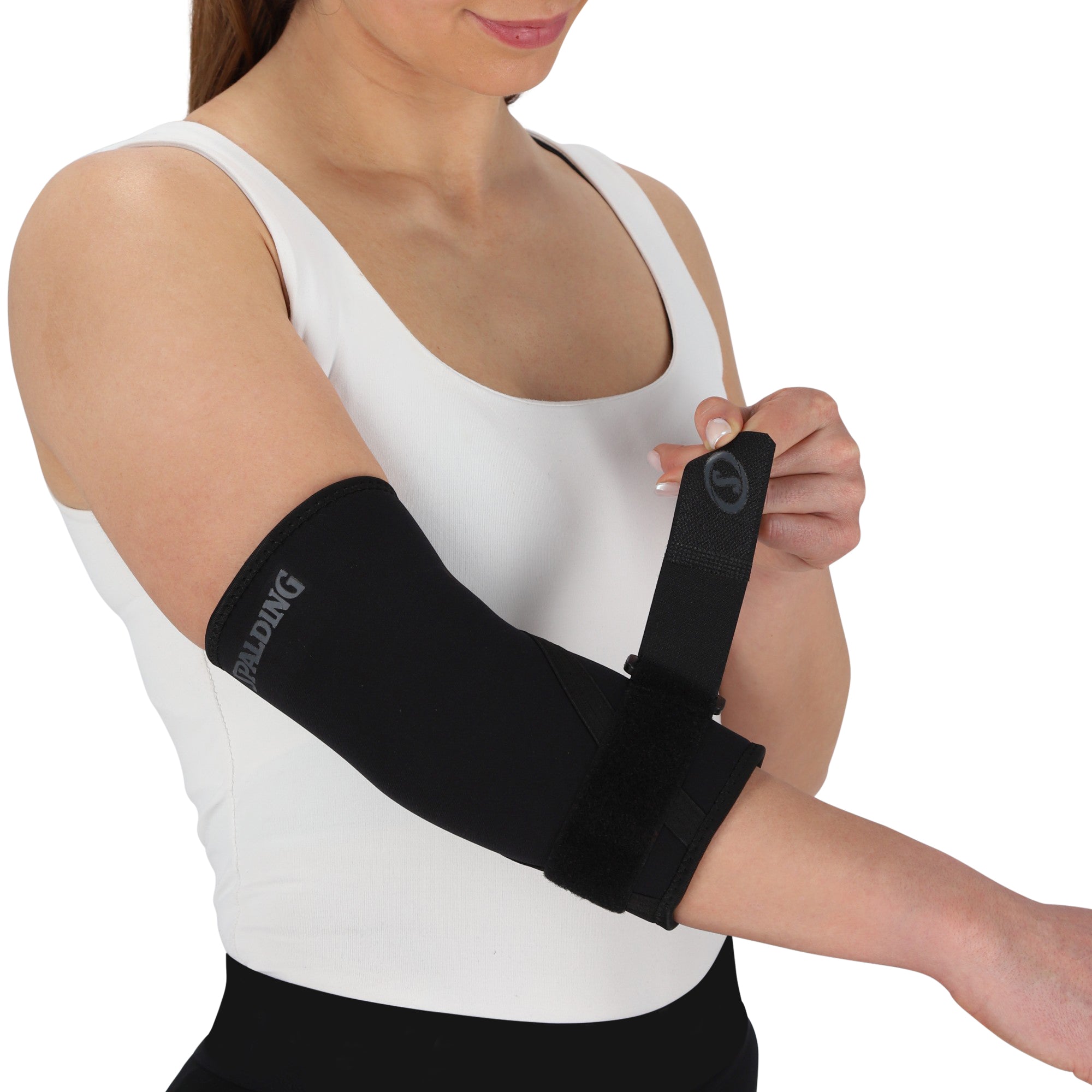 CODERA CON VELCRO NEGRA